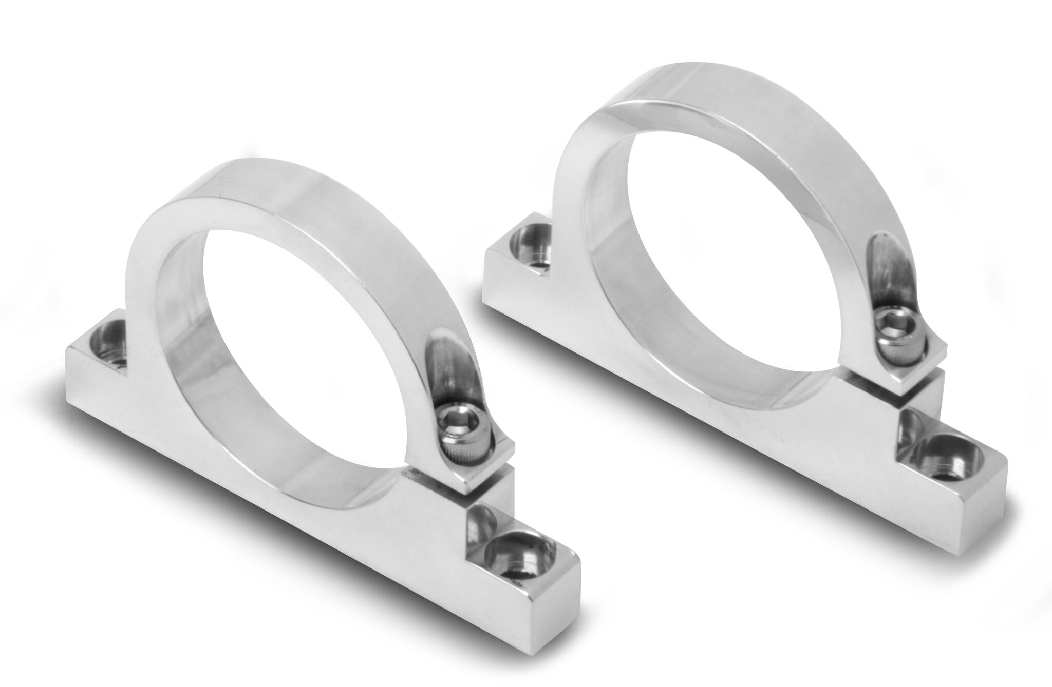 Polished Mounting Bracket For HP And VR Series Billet Fuel Filters: GM ...