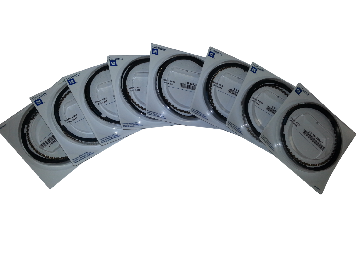 CT350 Complete Piston Ring Kit: GM Performance Motor