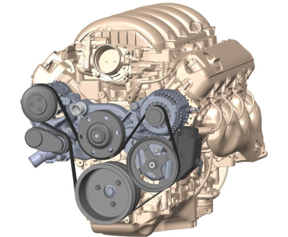 Holley LT1 Mid Mount Accessory Drive - 1 IN STOCK !!: GM Performance Motor