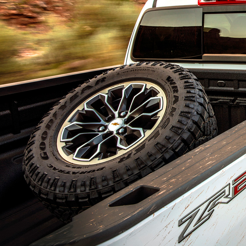 Colorado Spare Tire Carrier: GM Performance Motor