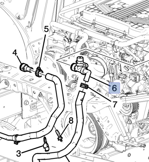 LT4 / LT5 Supercharger Fitting w/ Bleeder - 90 Degree: GM Performance Motor