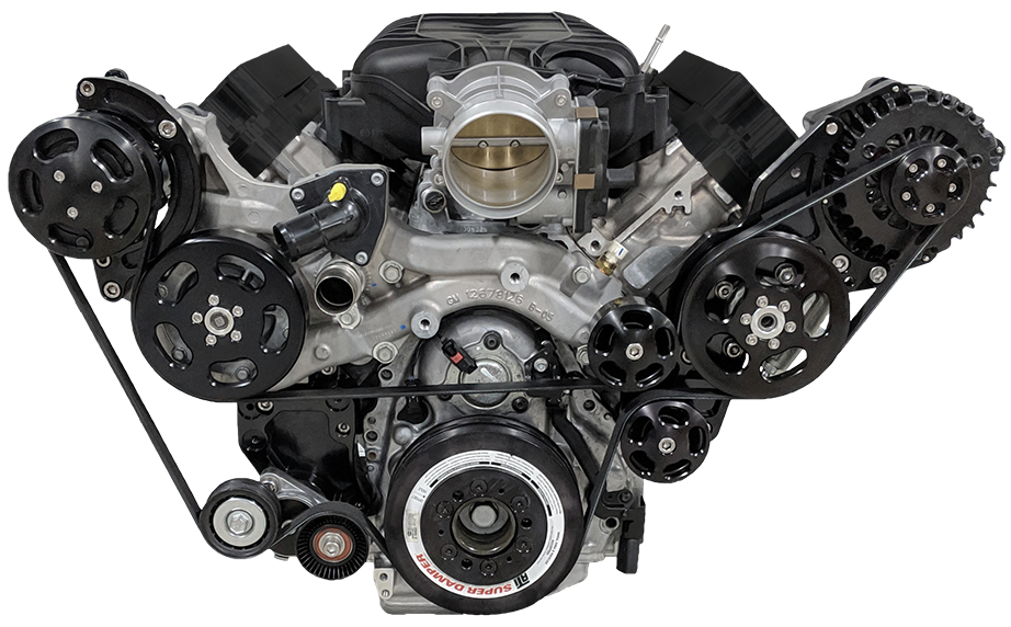 Wegner Automotive LT1 Accessory Drive: GM Performance Motor
