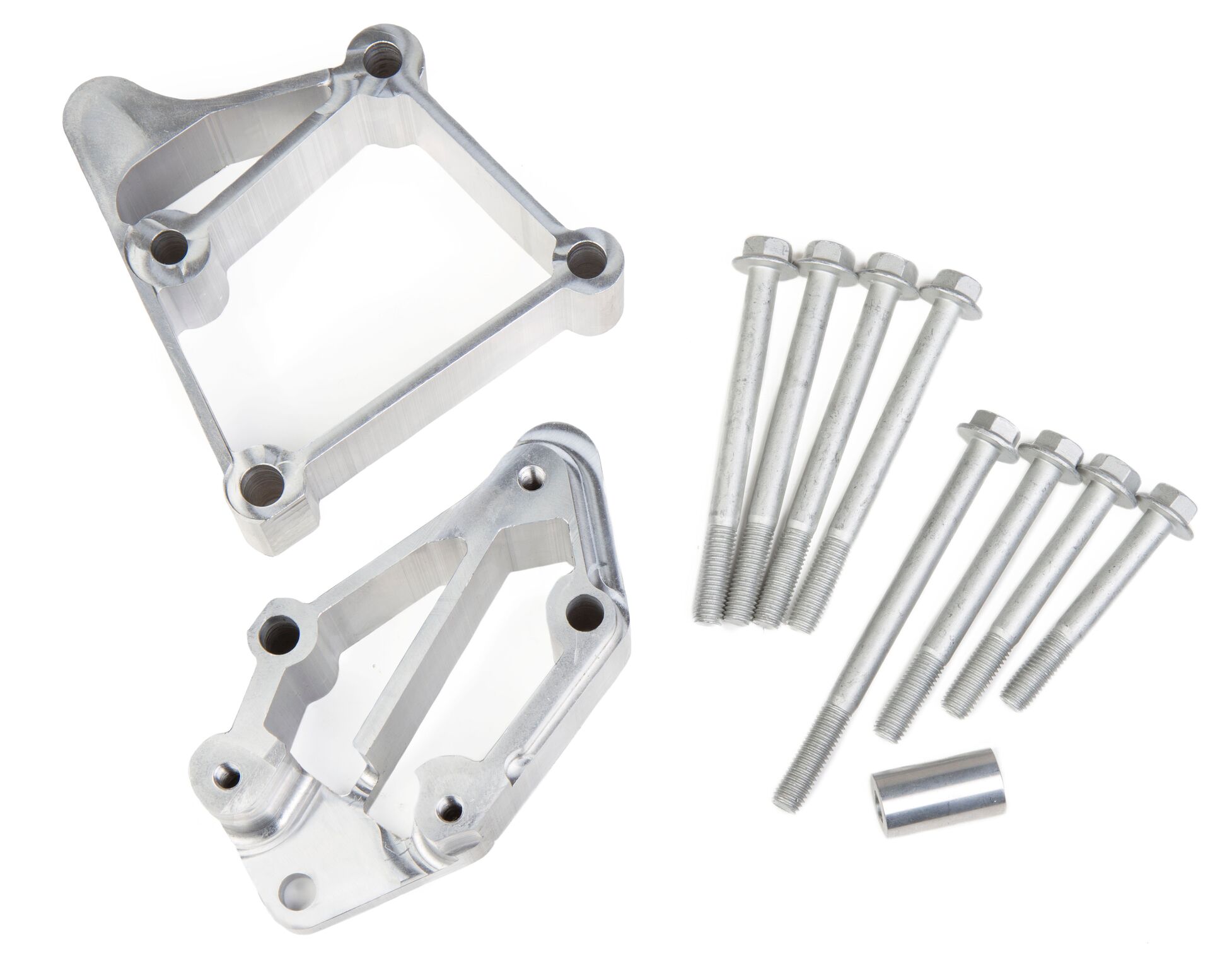 Holley Installation Kit, LS Acc. Drive Brackets, use with LONG belt ...