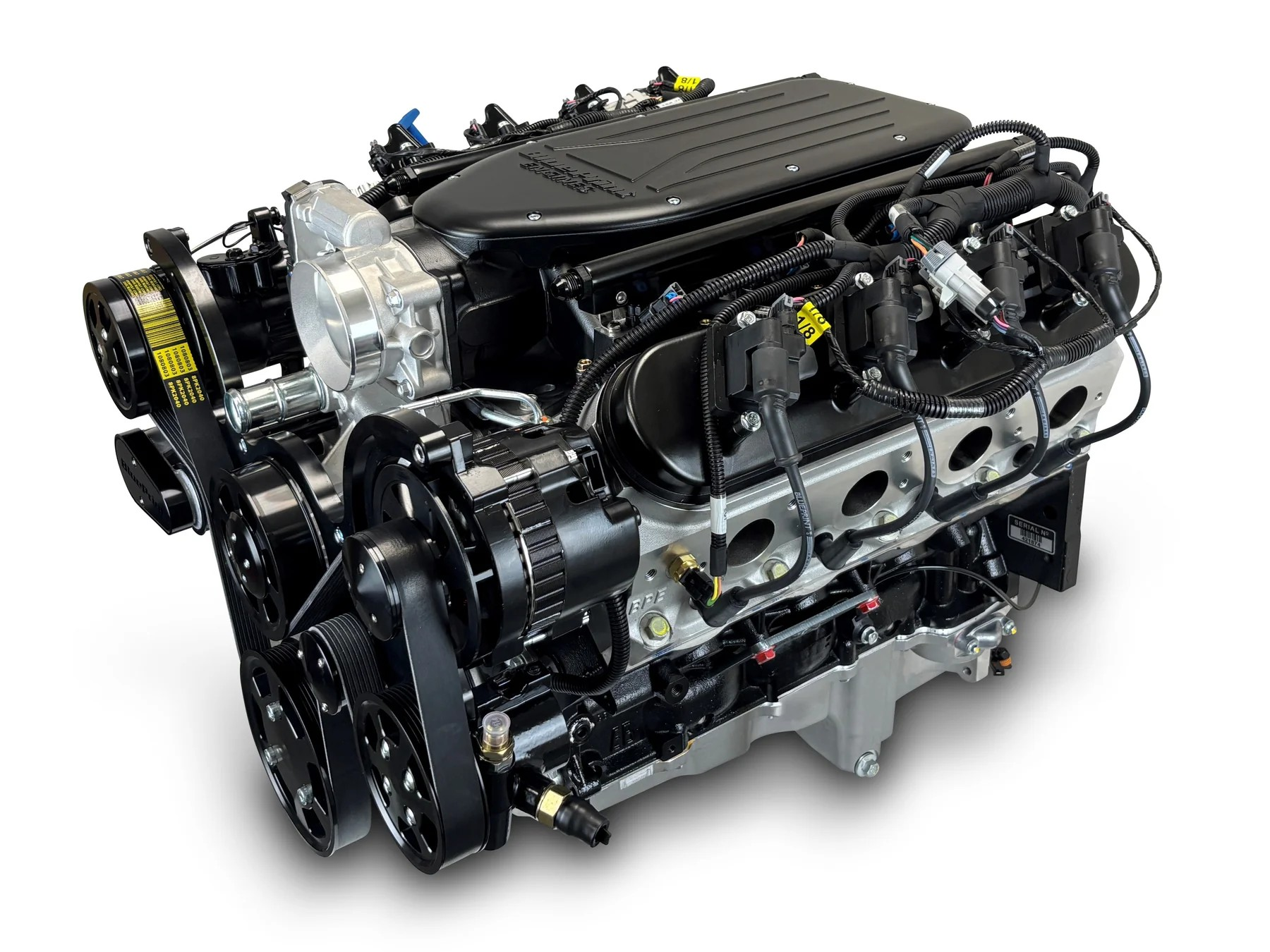BluePrint Engines 376 c.i. GM LS style proseries dressed engine with ...