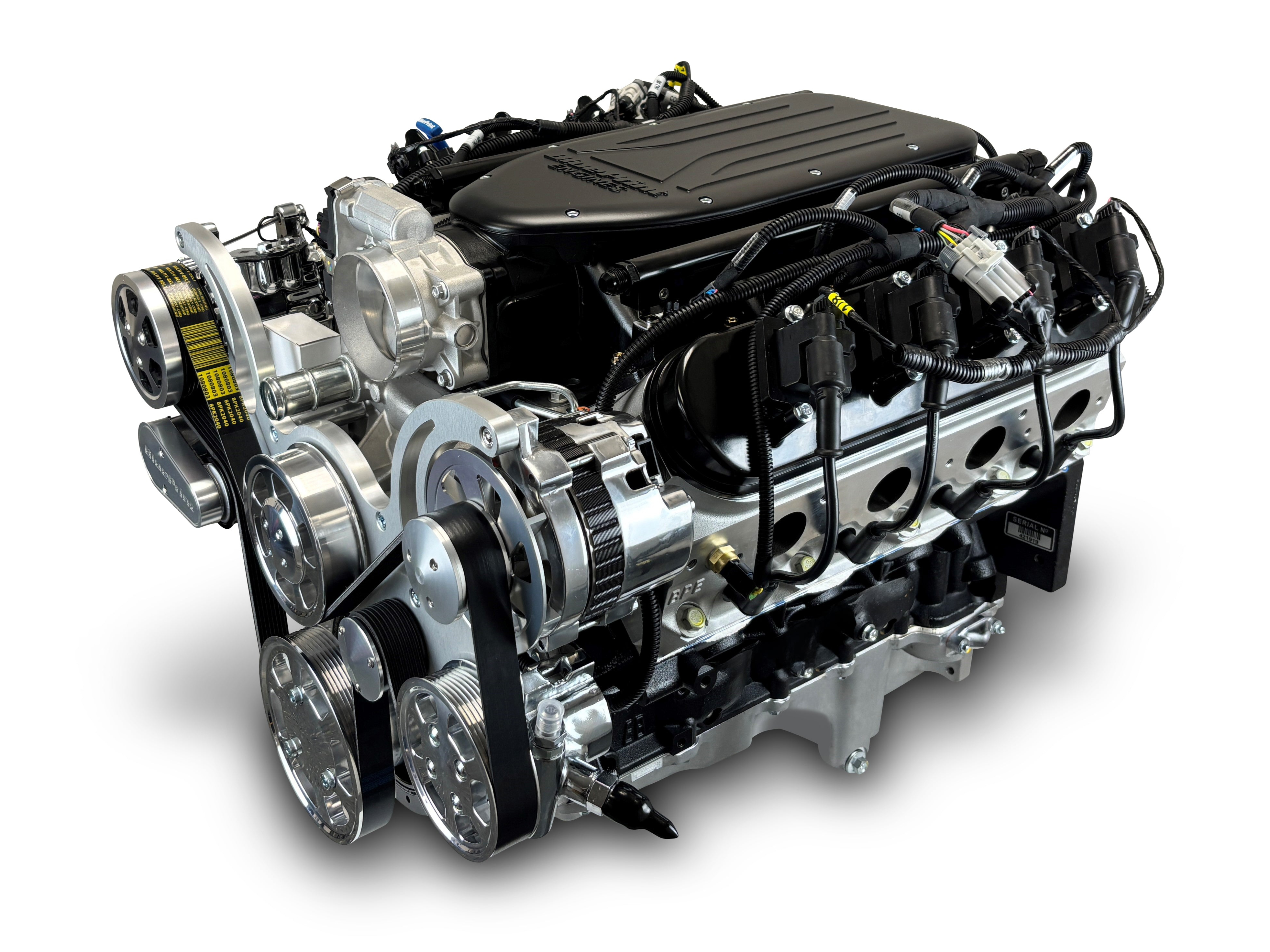 BluePrint Engines 376 c.i. GM LS style proseries dressed engine with ...