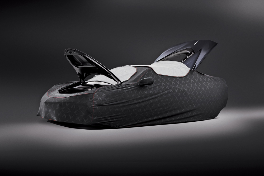 Indoor Dust Cover Black w/Access Panels and Cross Flag Logo: GM ...