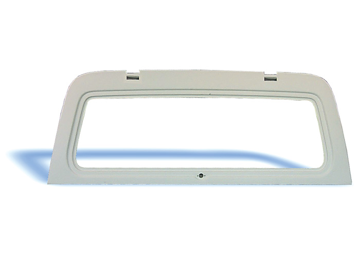 Brothers Trucks Stainless Rear Window Trim Set: GM Performance Motor