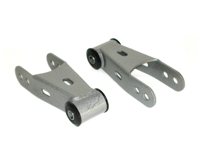 Brothers Trucks Extended Shackle Set - 2In. Drop: GM Performance Motor