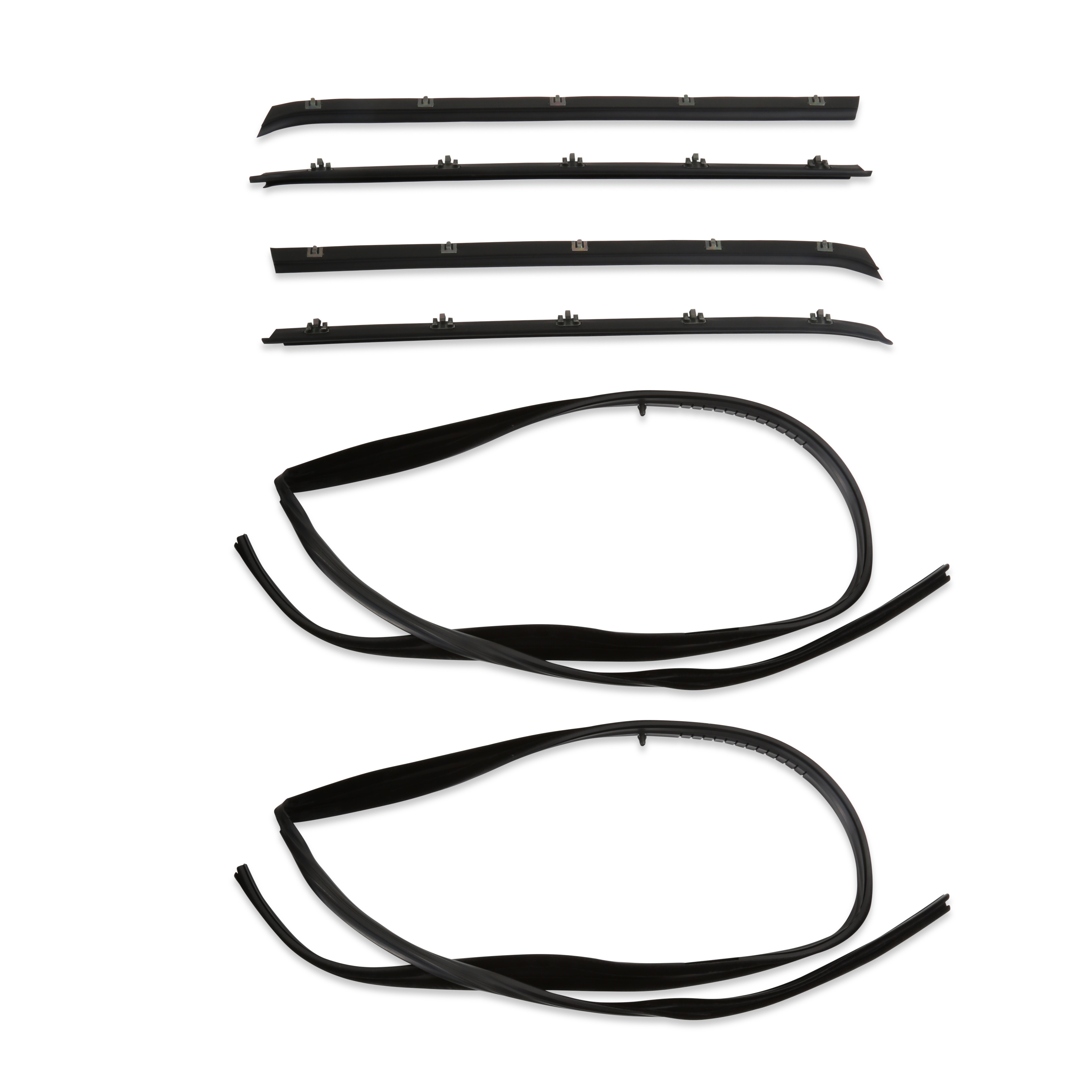 Brothers Trucks Window Channel Set - Front Door: GM Performance Motor