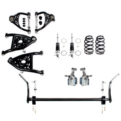 Detroit Speed - Front Speed Kit 2 - Double Adjustable Shocks - Splined ...