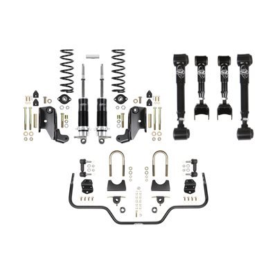 Detroit Speed - Rear Speed Kit 2 - Single Adjustable Shocks: GM ...