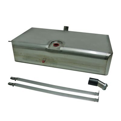 Detroit Speed Stainless Steel Narrowed Fuel Tank - Carbureted Engine ...