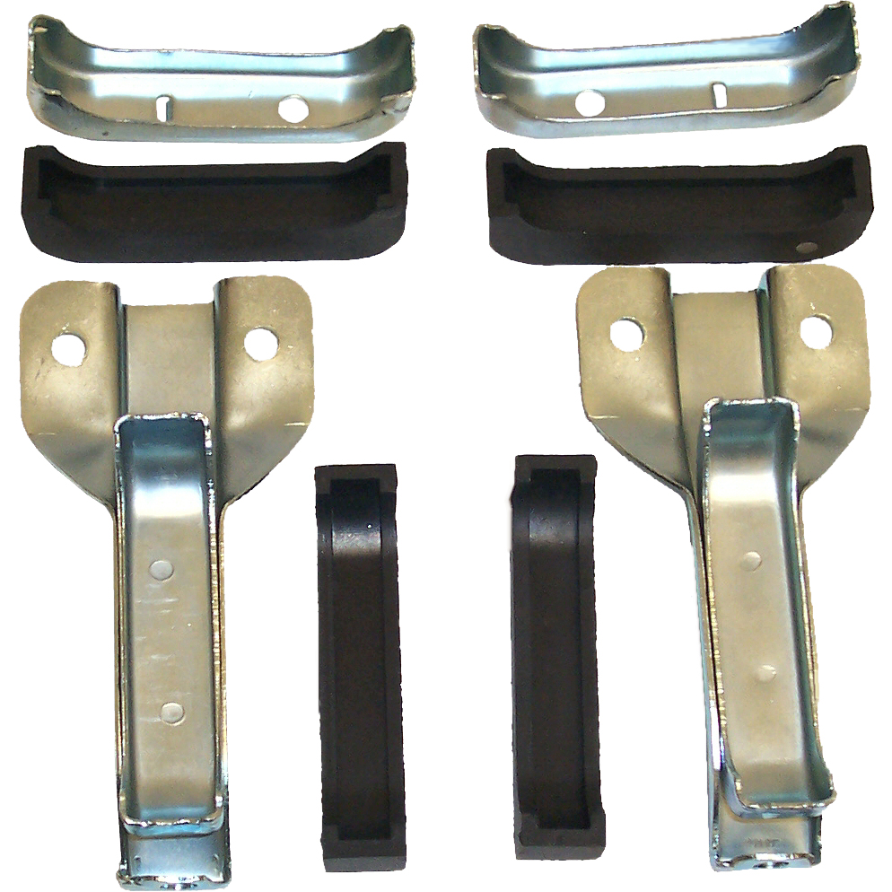 Holley Classic Trucks RADIATOR RETAINER SET - 8 PCS: GM Performance Motor