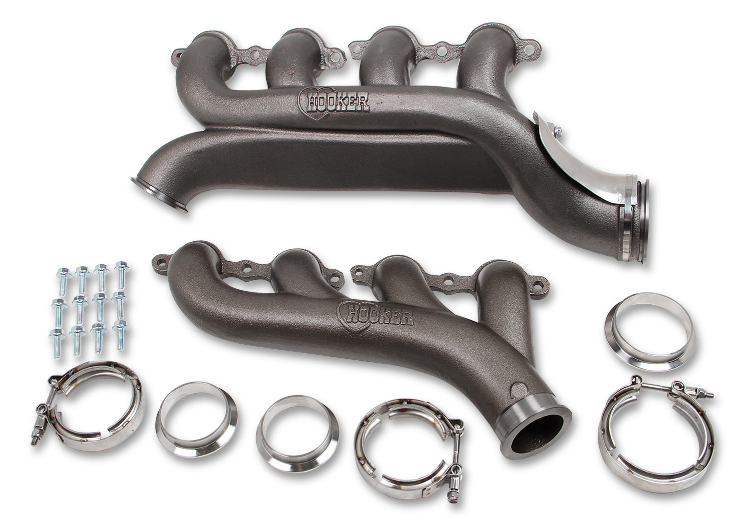 GM LS Turbo Exhaust Manifolds (except LS7 & LS9) - Natural Cast Finish ...