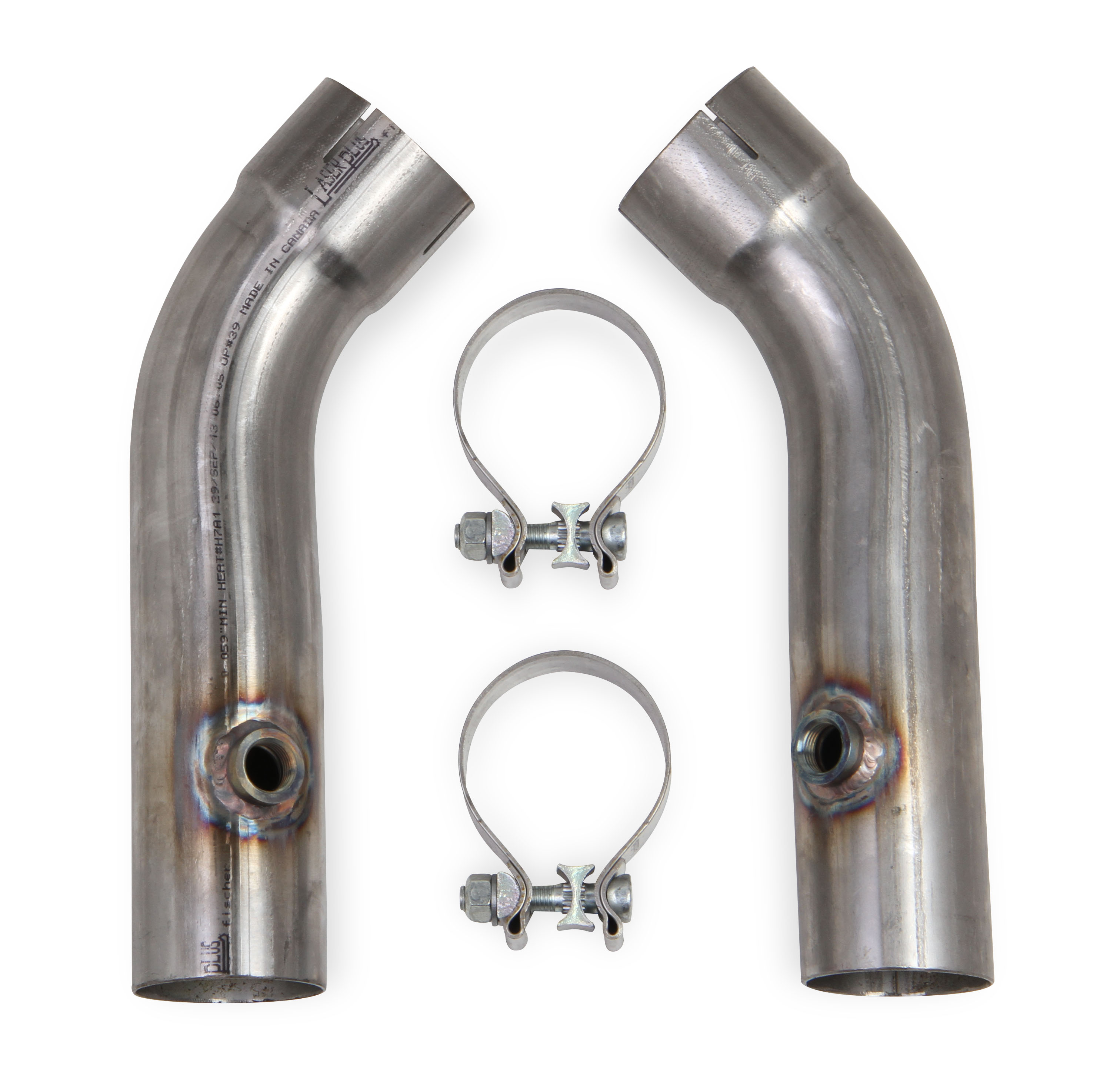 1967-69 F-Body LS Swap 2.5" Exhaust Adapter Kit for Mid-Length Headers ...