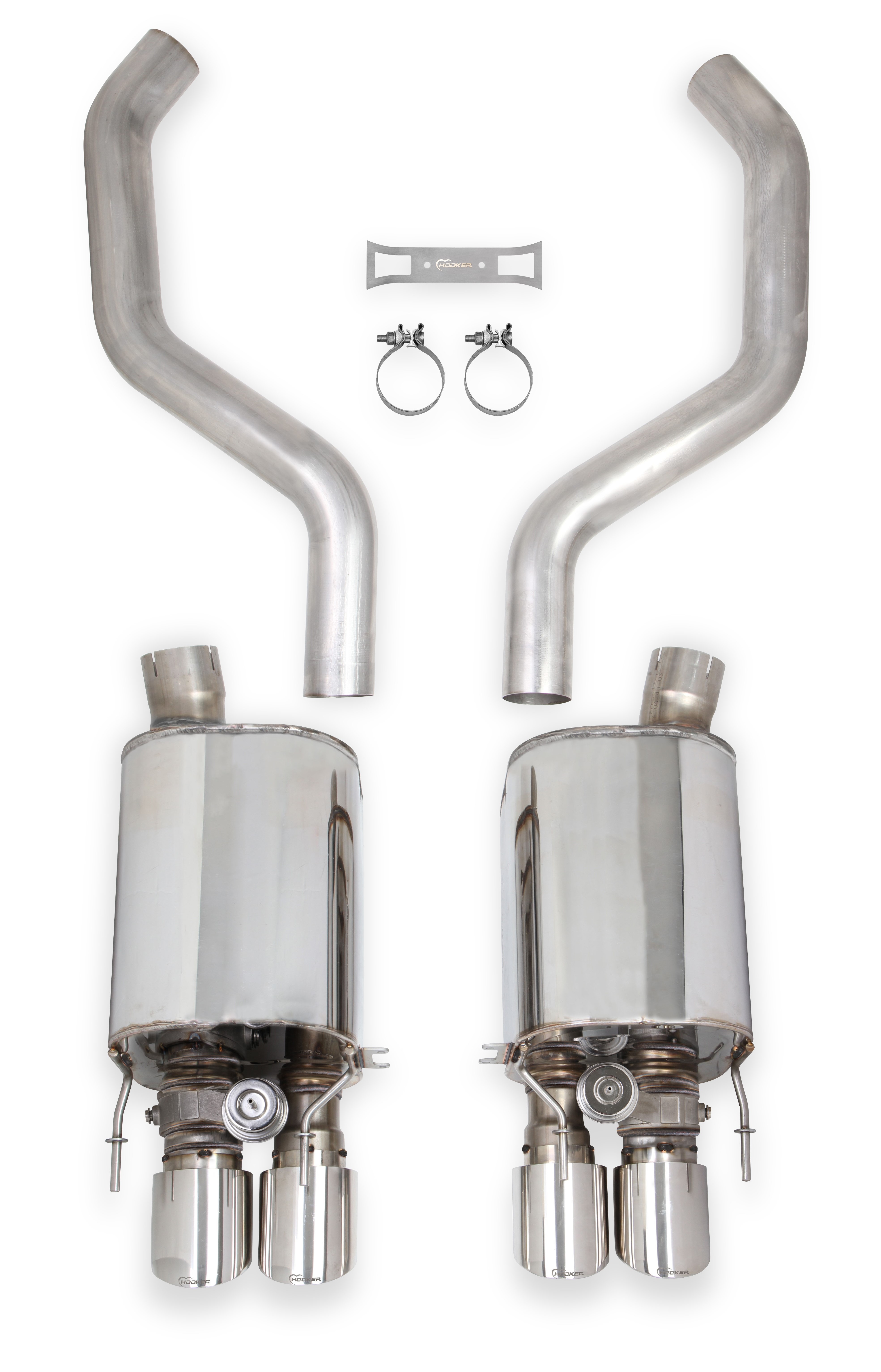 2006-2013 Z06 Corvette Axle-Back 3" Exhaust w/Dual Mode (NPP) Mufflers ...