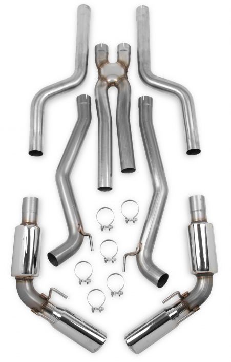 2010 2013 Camaro SS 6.2L V8 304SS 3 Header Back Full exhaust Race Only kit X Pipe with muffle GM Performance Motor
