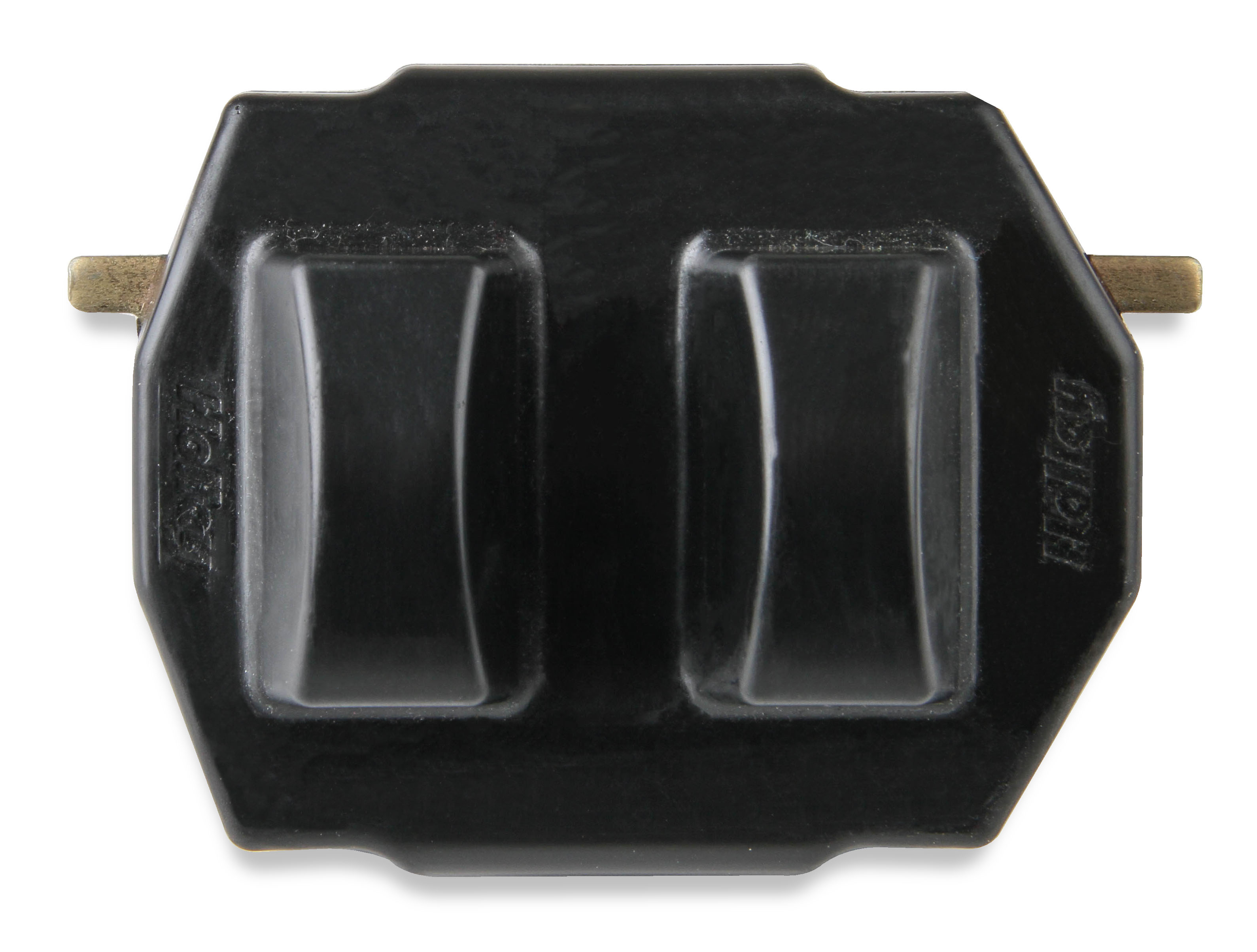 GM LS/LT Polyurethane Engine Mount Insert - Black: GM Performance Motor